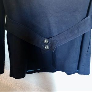 Apostrophe | Jackets & Coats | Apostrophe Navy Trench Cotton Button ...